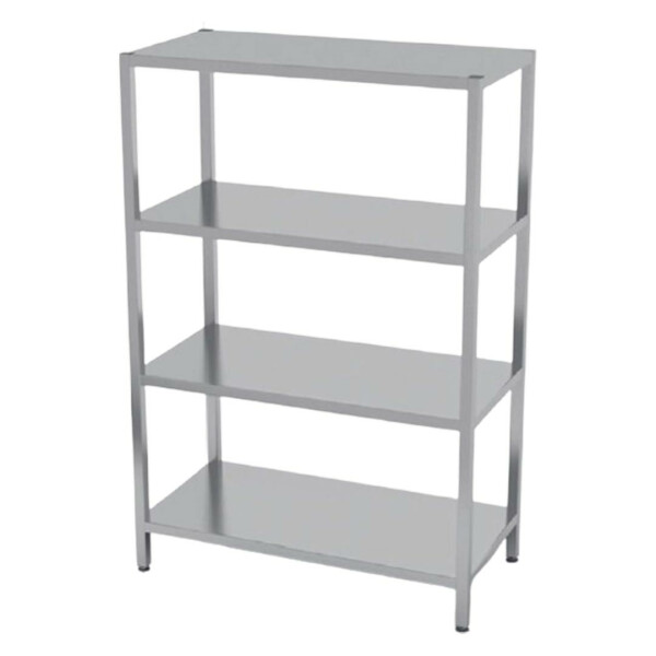 Raft inox plate 1400×700×1800 4 polițe — Chișinău